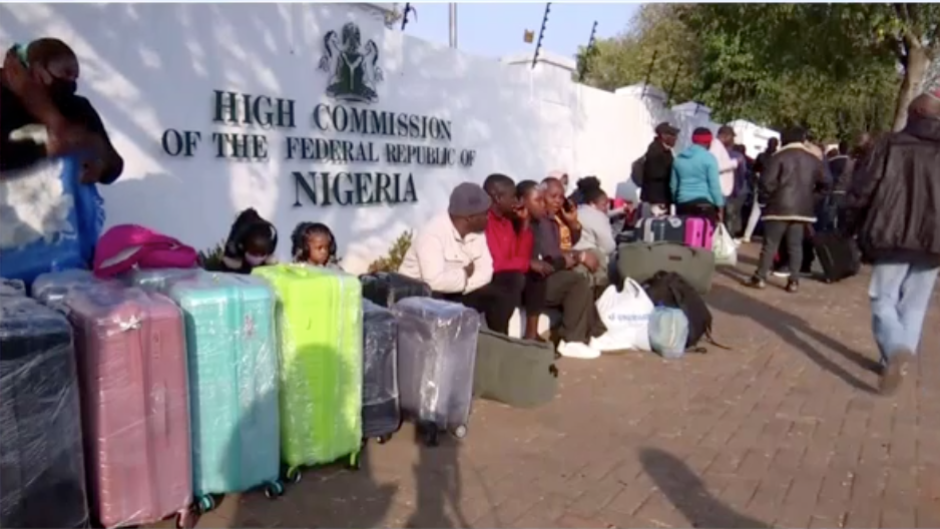 About 270 Nigerian nationals begin repatriation process - eNCA