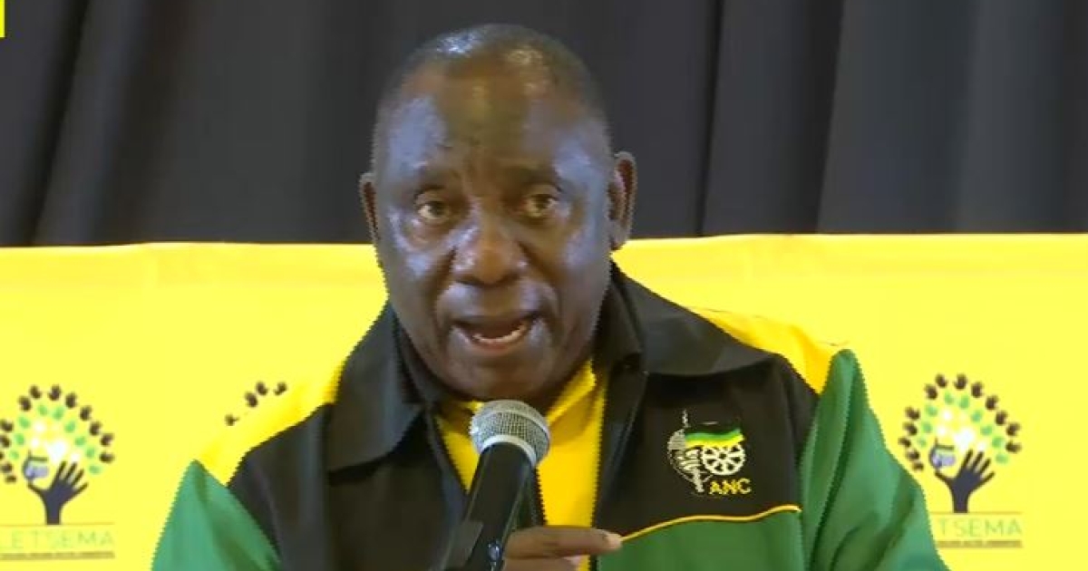 WATCH | Ramaphosa speaks at EC Letsema campaign | eNCA