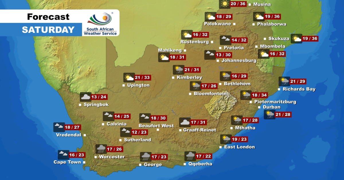 Weather Forecast - Saturday, 24 December 2022 | eNCA