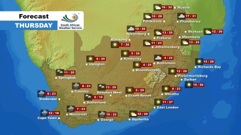 Weather Forecast - Thursday, 22 September 2022 - eNCA