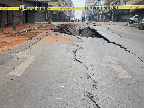 Drones used to assess Joburg blast damage - eNCA