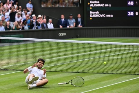 Alcaraz beats Djokovic in five sets to win first Wimbledon title - eNCA