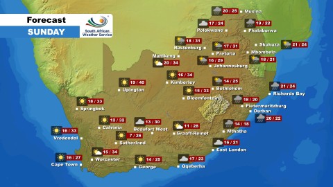 Weather Forecast - Sunday, 26 February 2023 - eNCA