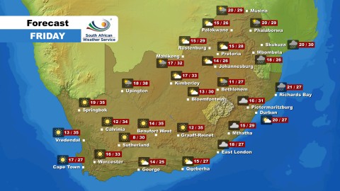 Weather Forecast - Friday, 17 March 2023 - eNCA