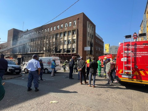 [UPDATE] JHB building fire death toll at 73 - eNCA