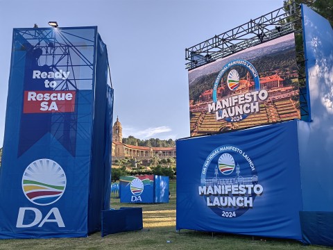 WATCH | DA launches election manifesto - eNCA