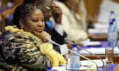 Mapisa-Nqakula hands herself over to police - eNCA