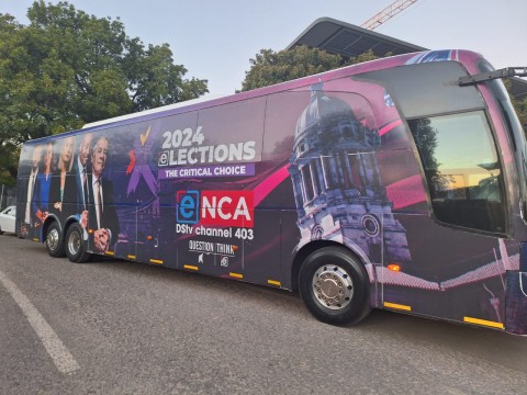 WATCH: 2024 elections | eNCA election bus starts rolling - eNCA