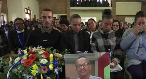 Slain police officer remembered in Atlantis - eNCA