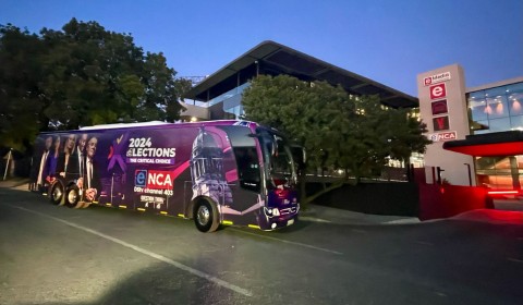 WATCH | 2024 Elections | eNCA Election bus is in the Free State - eNCA