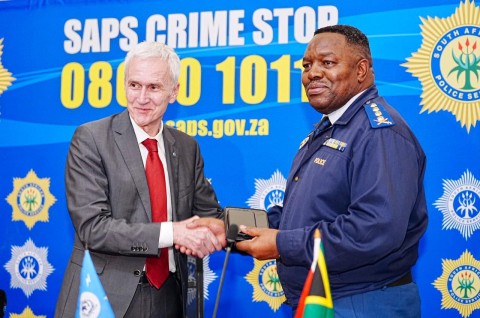 SAPS hosts Interpol chief on two-day official visit - eNCA