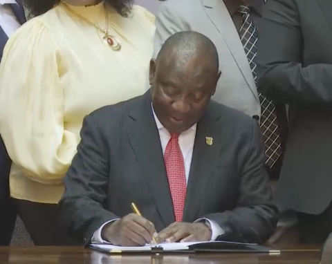 WATCH | President Ramaphosa signs BELA Bill into law - eNCA