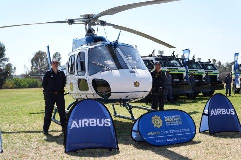 SAPS launches new helicopters and armoured vehicles - eNCA
