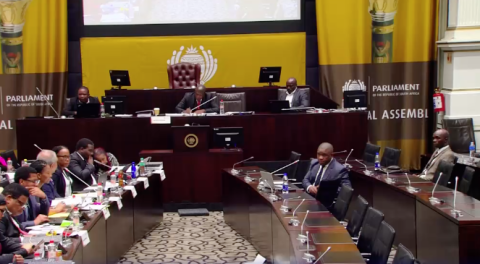 LIVESTREAM | SAPS Ad Hoc Committee continues - eNCA