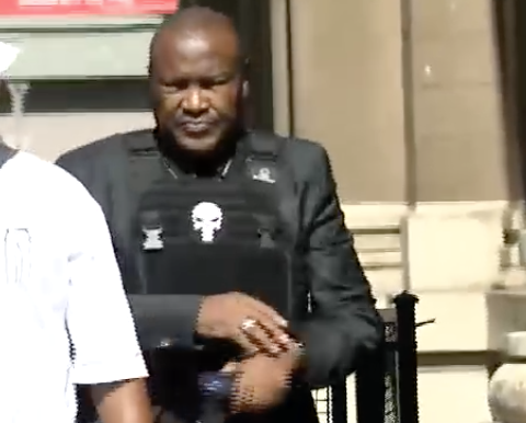 WATCH: KT Molefe rocks bulletproof vest to court with armed guards - eNCA