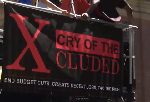Civil society marches to Parliament ahead of Budget 2026 - eNCA
