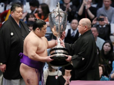 Rookie makes sumo history after winning top tournament - eNCA
