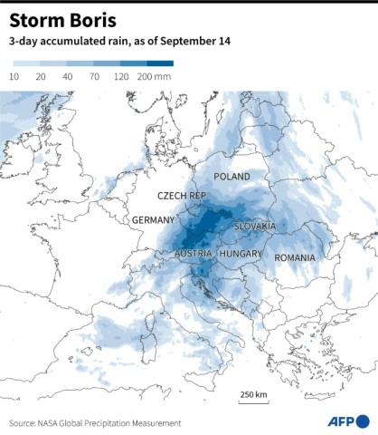 Storm Boris toll rises to 21 in central Europe - eNCA