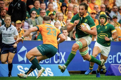 Springbok Etzebeth diverts attention from looming caps record - eNCA