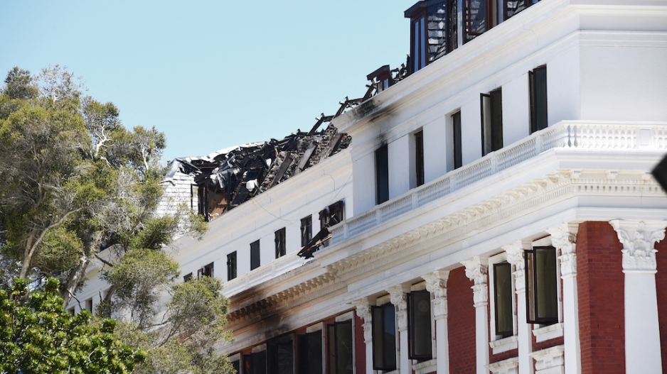 Intensified work to restore Parliament one year after fire | eNCA