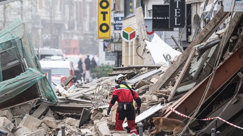 One body found after buildings collapse in France's Lille | eNCA