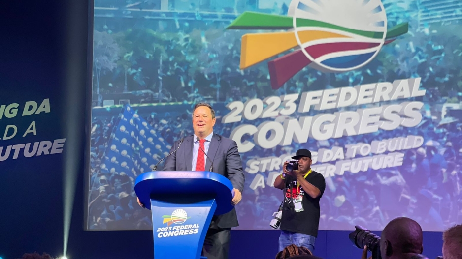 John Steenhuisen re-elected DA leader | eNCA