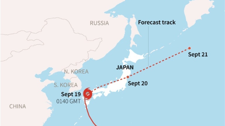 Evacuation warnings after typhoon makes landfall in Japan | eNCA